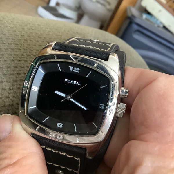 Fossil Kaleido mens analog quartz watch new batts like big tic red or black dial | WatchCharts ...