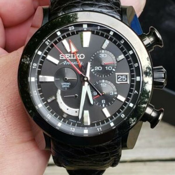 Seiko Ananta 5R86-0AK0 Limited Edition Spring Drive Excellent ...