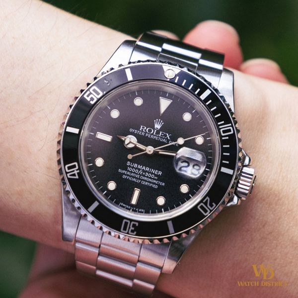 1988 40mm Rolex Submariner Date 16610 “Stardust” Tritium Dial R Series ...