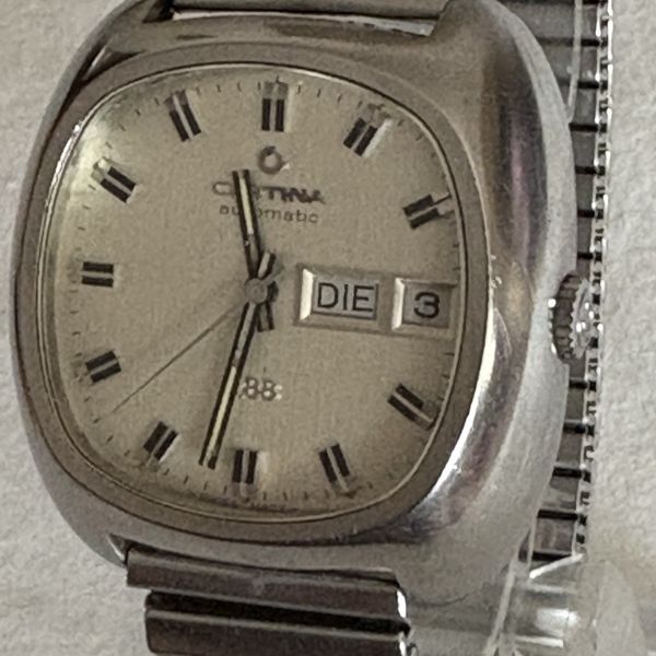Certina 288 Day Date Automatic Wristwatch, Cal. 25-682 | WatchCharts ...