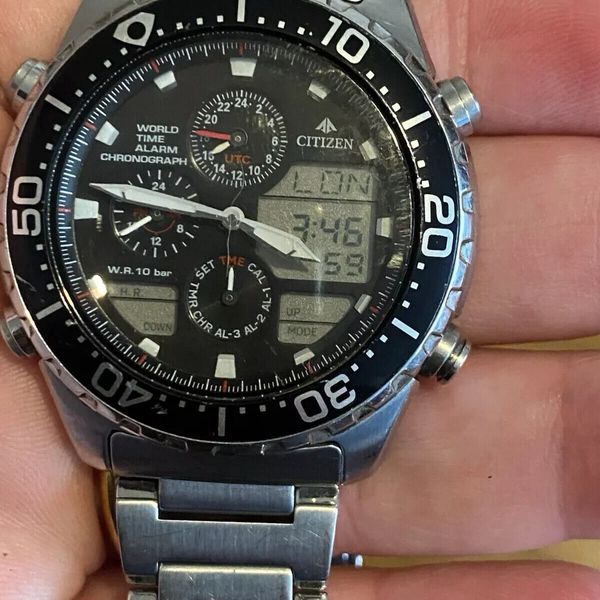 Citizen Promaster C300 T016880 World Time Chronograph Watch ...