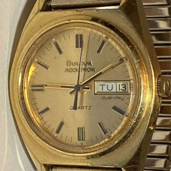 Bulova Accutron Mens Watch Quartz N8 | WatchCharts Marketplace