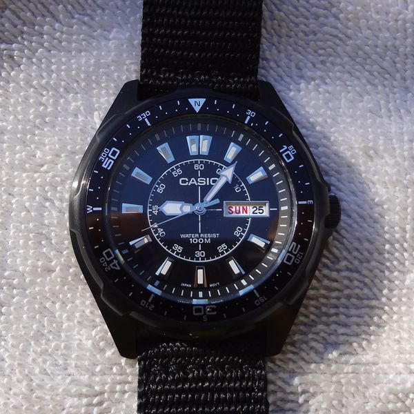 Casio AMW110-1AV Men's SOLD Sold- Thanks WUS and Buyer | WatchCharts ...