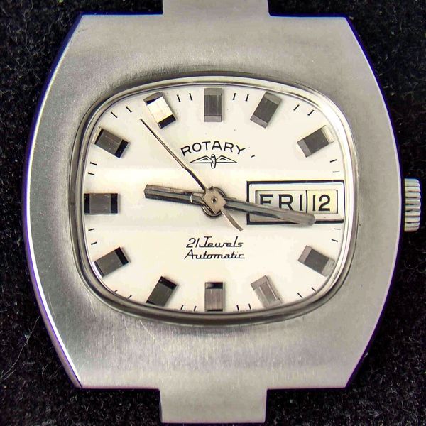Rotary (Swiss Made) Men's Automatic AS 2068 Watch (Vintage) -- Spares ...