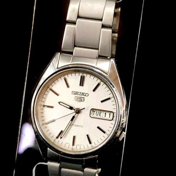 SEIKO SEIKO 5 back scale self-winding watch 7S26-0560 [used] | WatchCharts
