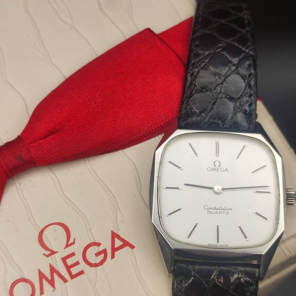 Omega Constellation Quartz | with box | Ultra slim vintage watch | 1977 ...