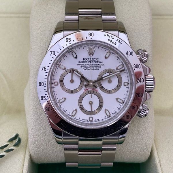 [$21,375 USD] FS: Rolex 116520 COSMOGRAPH DAYTONA STAINLESS STEEL ...