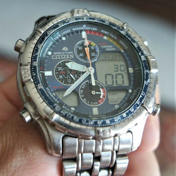 Vintage CITIZEN PROMASTER NAVISURF QUARTZ C320-Q00249 TA | WatchCharts ...