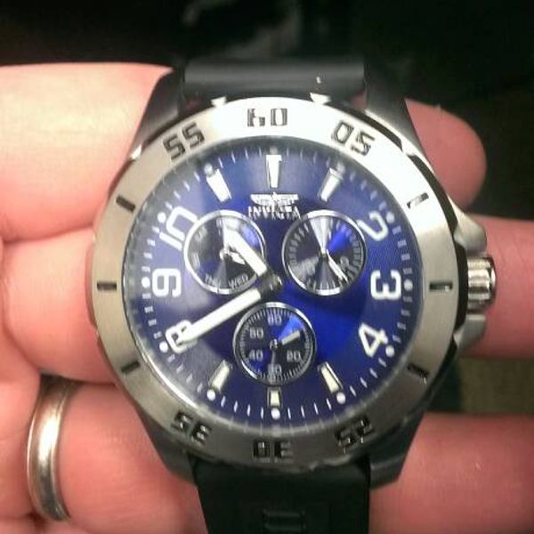FS: Invicta Chrono blue face | WatchCharts Marketplace