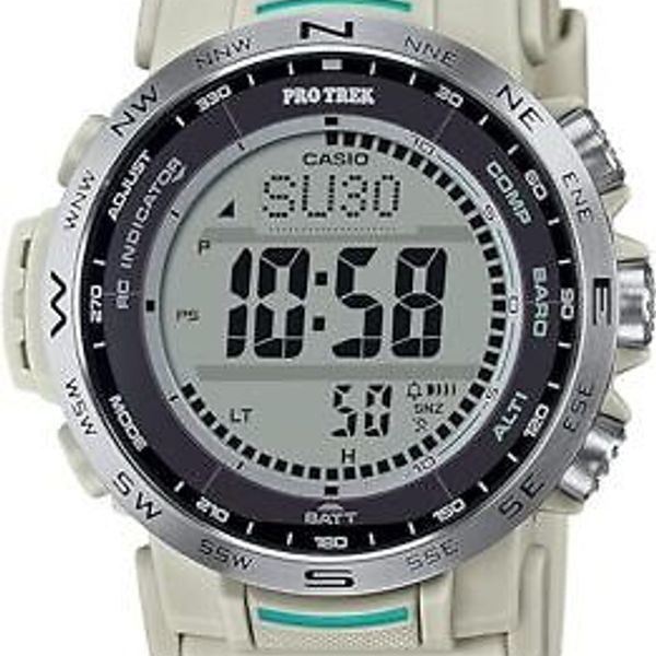 Casio PRO TREK PRW-35-7JF Climber Line Solar Radio Men Watch New in Box | WatchCharts Marketplace