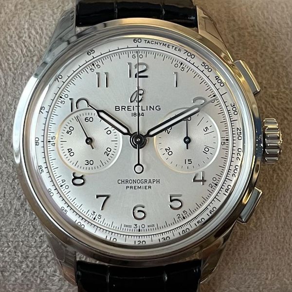 [WTS][US] Breitling Premier B09 Chronograph 40 - Silver Dial - AB0930 ...