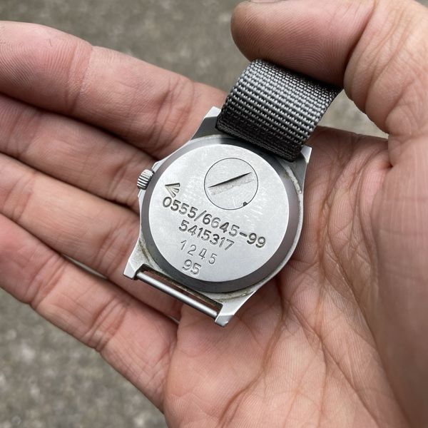 Vintage 1995 CWC G10 Quartz Watch British Navy/Marines Military Issued ...