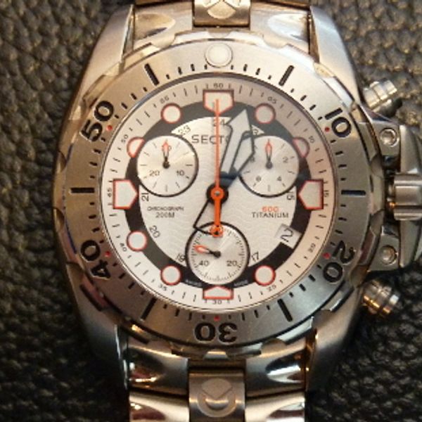 FS: Sector 600 Titanium - chronograph (REDUCED to $160) | WatchCharts ...