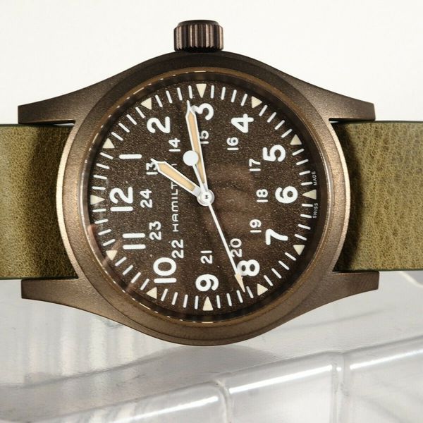 Hamilton KHAKI FIELD MECHANICAL MECHANICAL 38mm WATCH H69449861 ...