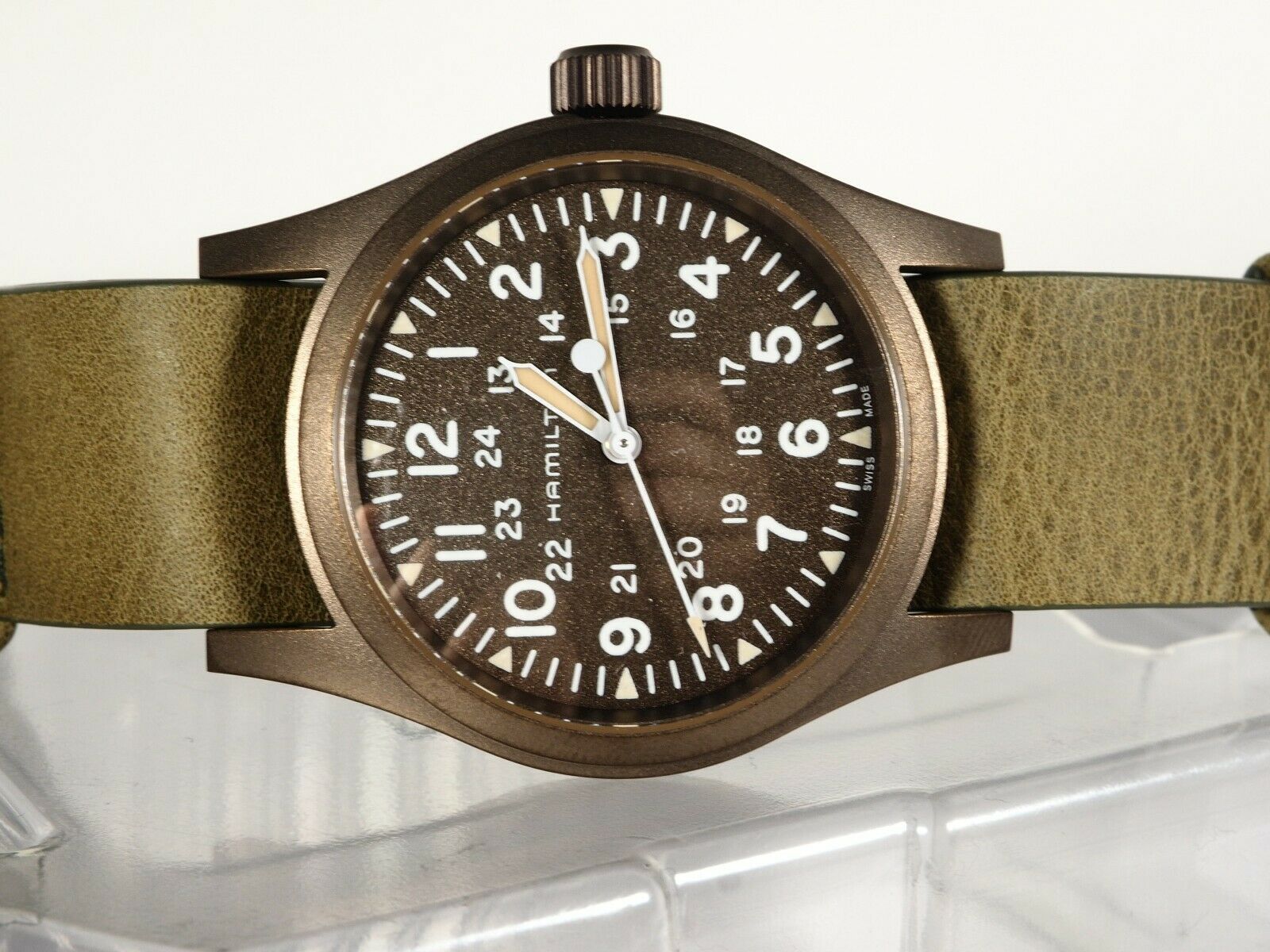 Hamilton KHAKI FIELD MECHANICAL MECHANICAL 38mm WATCH H69449861 ...
