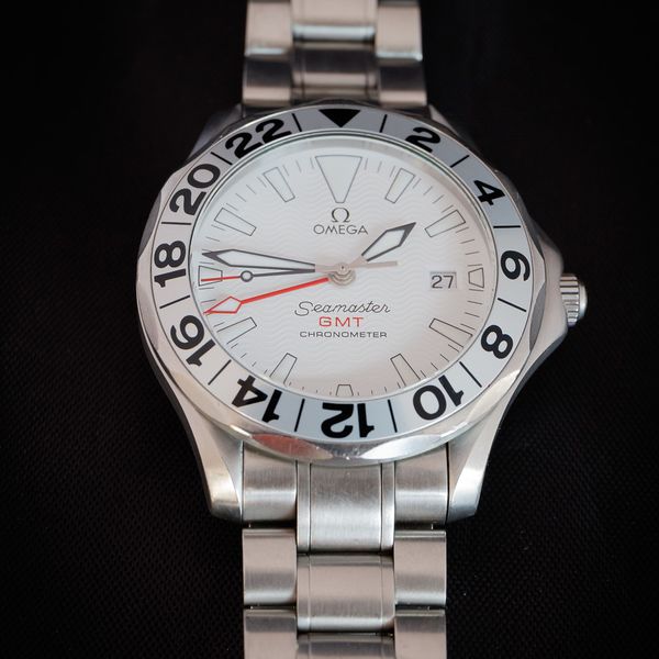 Omega Seamaster White GMT 2538.20-- "Great White GMT" - $2150 | WatchCharts