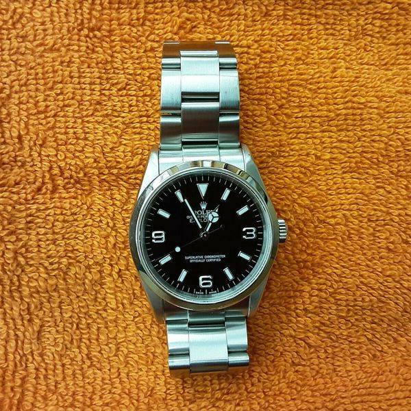 Rolex Explorer I 36mm Reference #114270 August 2001 | WatchCharts Marketplace