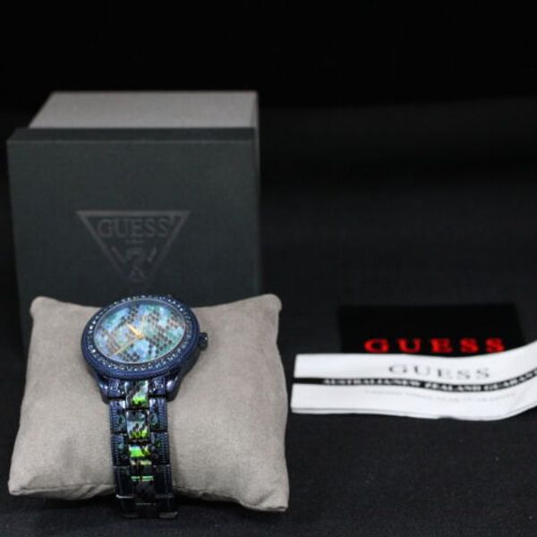 UNTESTED Guess Ladies Blue Serpentine Japanese Movement Watch (J) #117 ...
