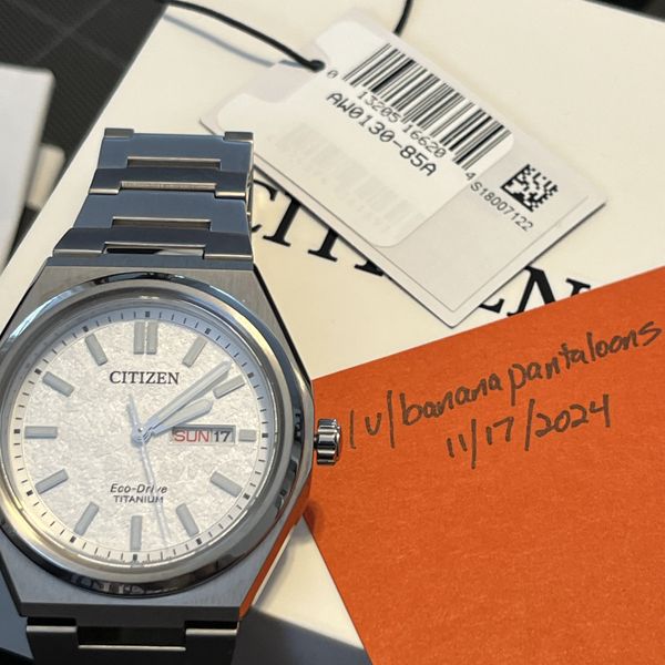 [WTS] Citizen Zenshin - titanium - white dial - AW0130-85A ...