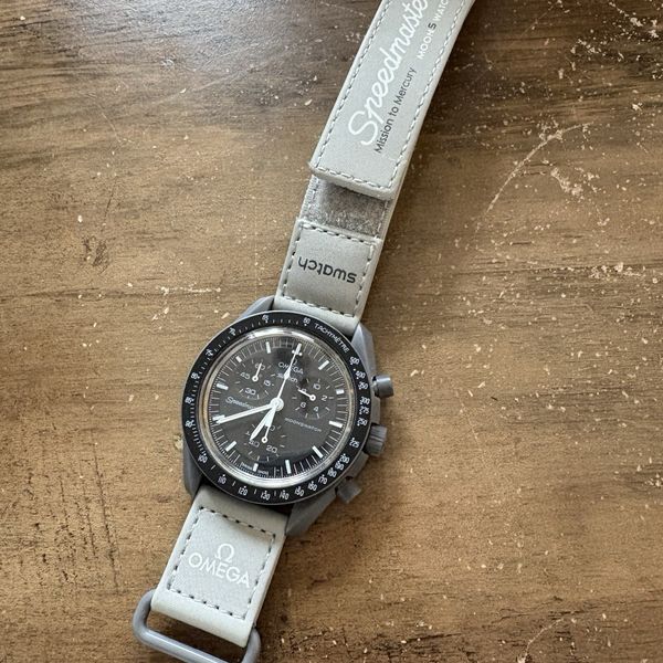 Genuine Omega x Swatch MoonSwatch - Mission to Mercury - Brand New ...