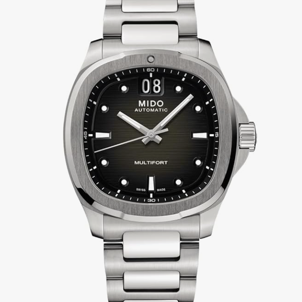 Mido Multifort TV Big Date Automatic Grey Dial Men's Watch ...