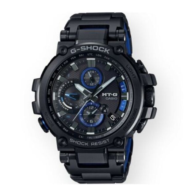 Casio G-Shock 5544 MTGB1000BD-1A Radio Control Tough Solar Watch ...