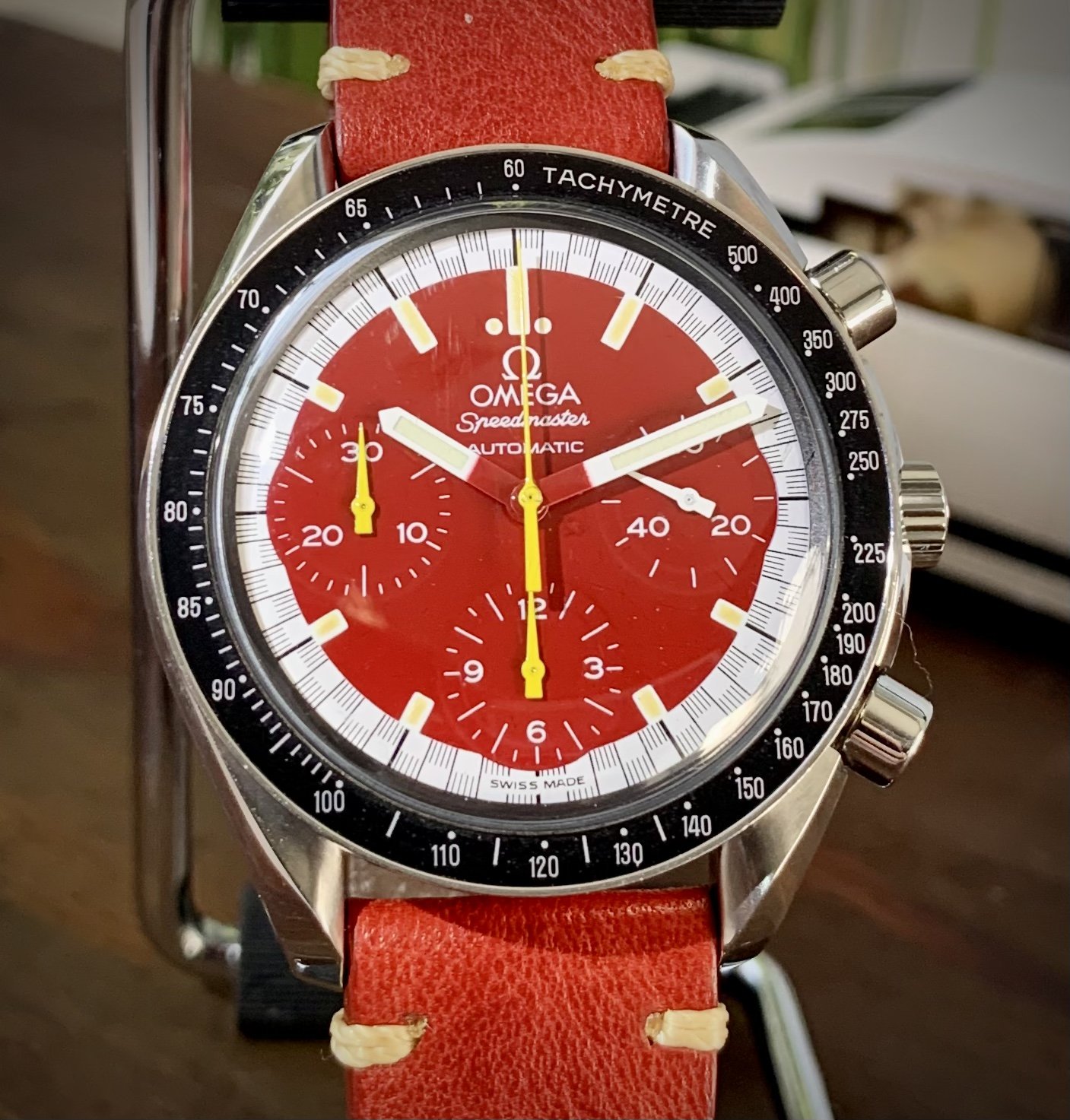 [$3,550 USD] ICONIC Omega Speedmaster Michael Schumacher Edition ...