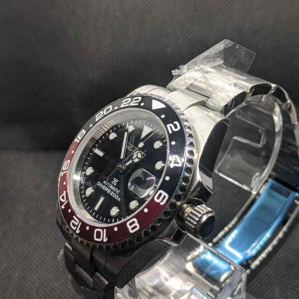 SUBMARINER DIVERS WATCH *MODDED with SEIKO NH35 Movement *STUNNING COKE ...