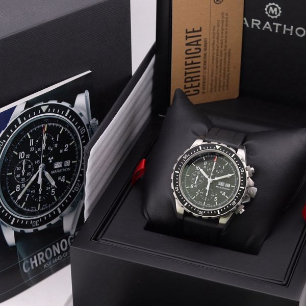 Marathon CSAR MILITARY Chronograph 46mm Dive Watch SEARCH AND RESCUE ...