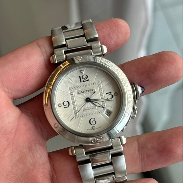 Cartier Pasha 38mm 2378 Like new condition | WatchCharts Marketplace