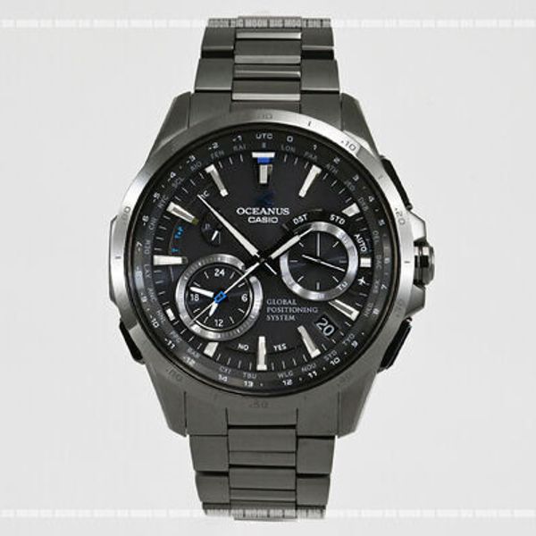Large settlement SALE ☆ [Used] CASIO Casio Oceanus Full metal GPS hybrid radio wave solar OCW ...