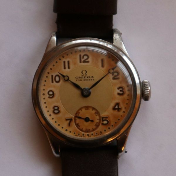 Vintage Omega Fab Suisse wristwatch. Cal. 26.5 SOB. 1930s | WatchCharts ...