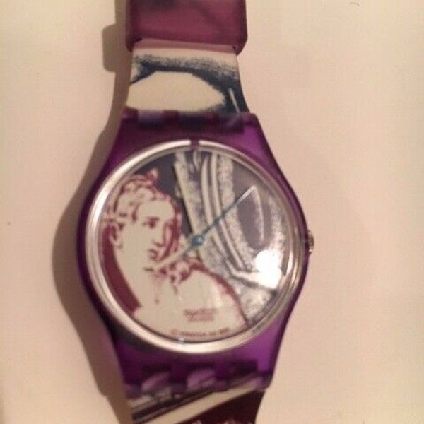SWATCH FUNKY NAKED WOMAN DESIGN WATCH ORIGINAL PACKAGE SWISS MADE NOS ...