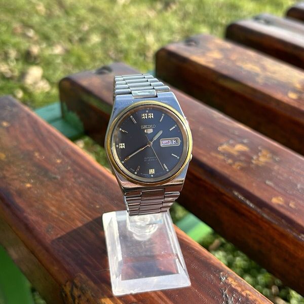 Vintage Japan Watch Seiko 5 Automatic Retro Wristwatch 1990s ...