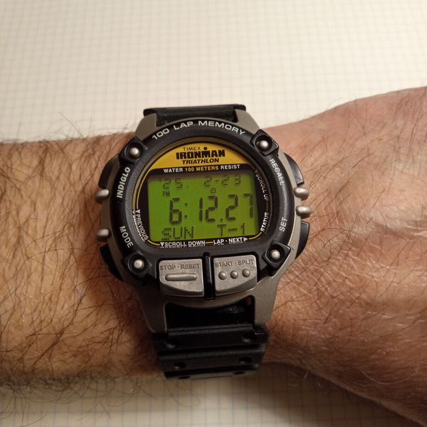 Timex Ironman Triathlon 100 Lap Memory Jocko Willink Model T66801 â New ...