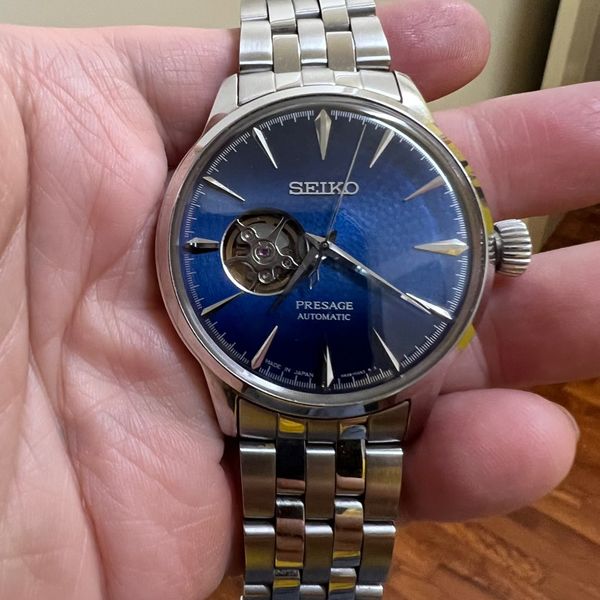 Seiko “Open heart” automatic watch | WatchCharts Marketplace
