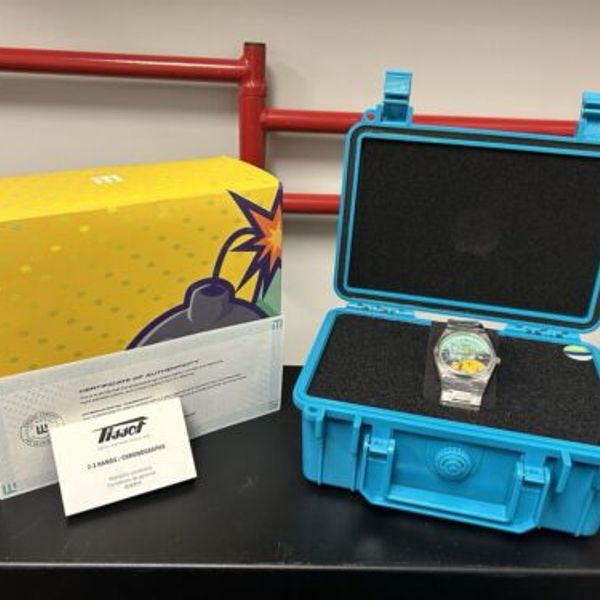 IFL Tissot PRX Moji Concept - WTF?? Custom/Hand Painted Dial - Ltd Ed ...