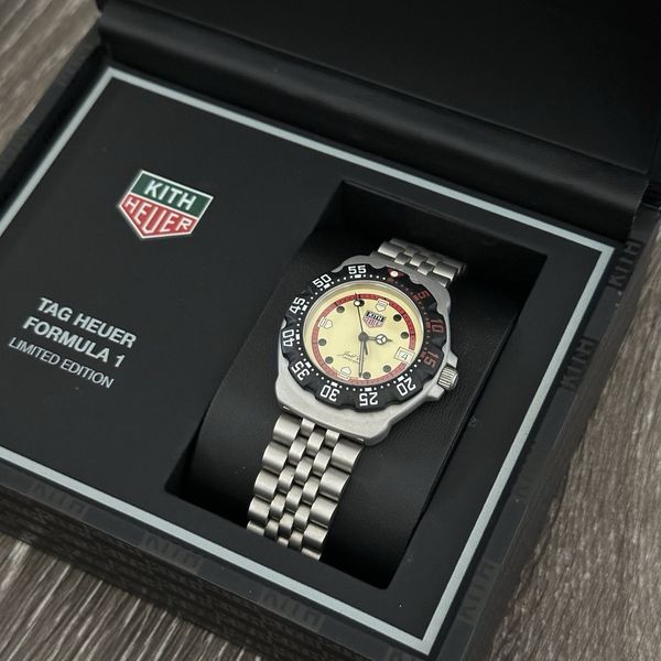 Tag Heuer Kith Formula 1 Limited Edition Watch Stainless Steel WA121F ...