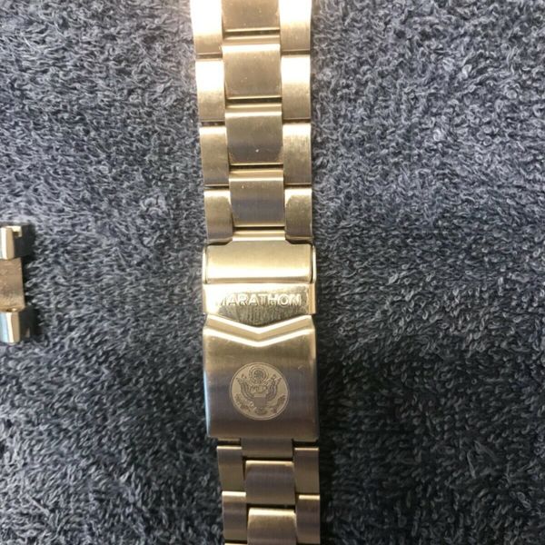 US Military Marathon TSAR / GSAR Stainless Steel Watch Band 20mm ...