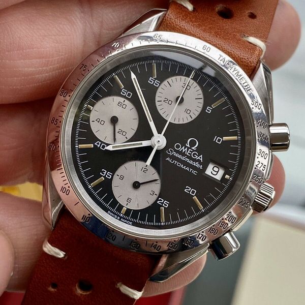 Omega Speedmaster Black Reverse Panda Dial Men's reduced Automatic ...
