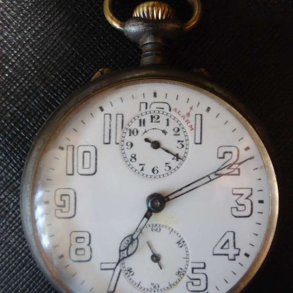 Antique Swiss Zenith Alarm Pocket Watch RARE c. 1903 | WatchCharts ...