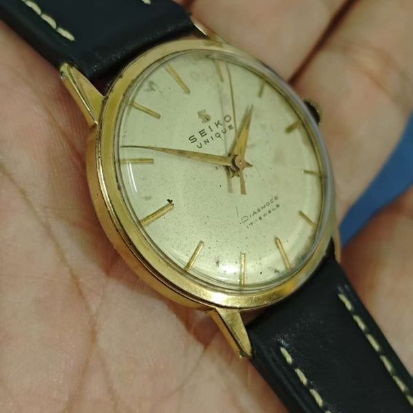 ANTIQUE VINTAGE WATCH BIG SIZE SEIKO UNIQUE RUNS SMOOTHLY | WatchCharts ...