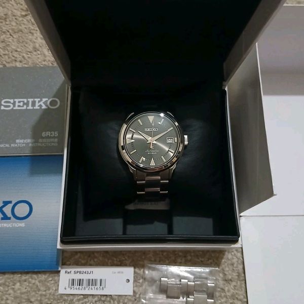 Seiko Prospex Alpinist SPB243J1 Automatic Sports Watch | WatchCharts ...