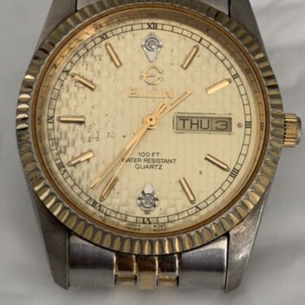 Vintage Elgin Quartz Watch Japanese Movement | WatchCharts Marketplace