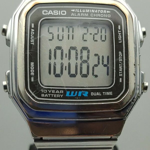 VINTAGE CASIO 2519 A179 W DIGITAL UNISEX WATCH | WatchCharts Marketplace