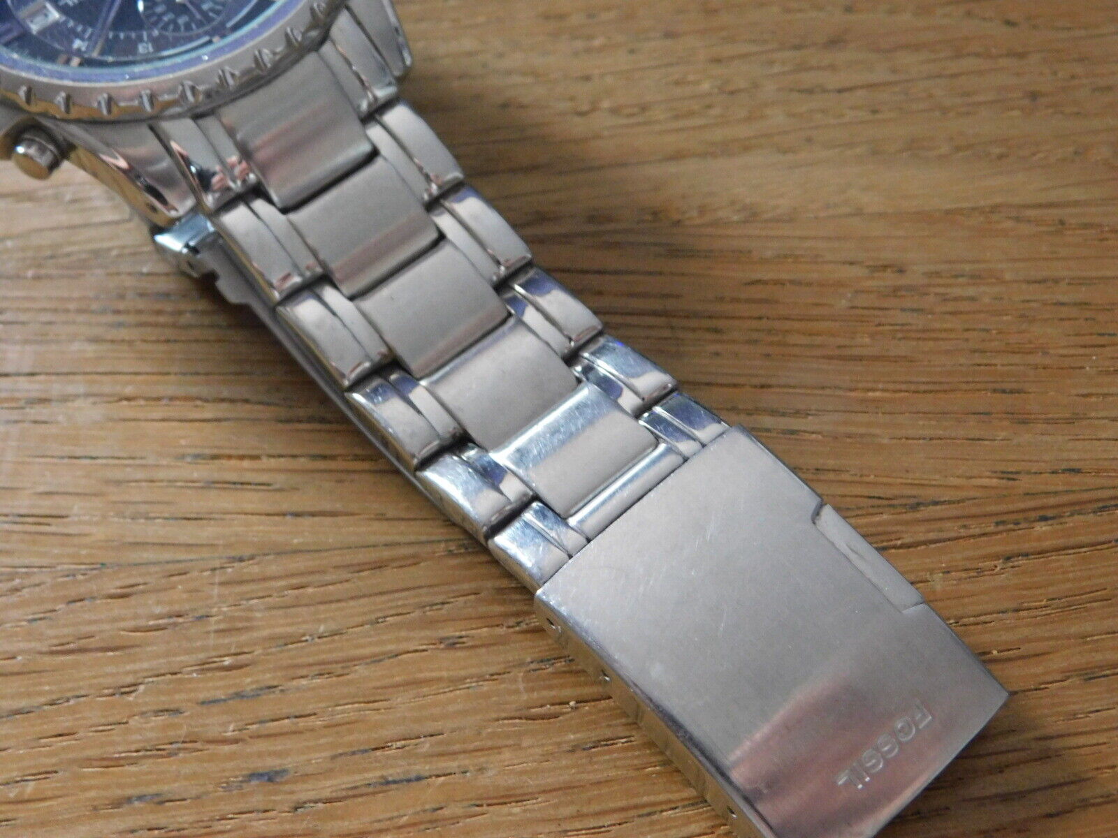 MONTRE FOSSIL 10 ATM bracelet metal 6.418.706.B1 CH 2446 110901S chronographe WatchCharts Marketplace