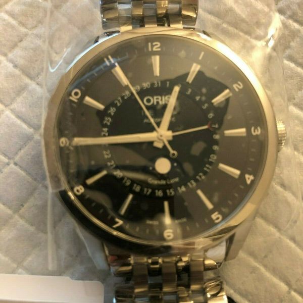 ORIS Full Calendar (Hour, Minute, Second, Day, Date, Month) Plus Moon ...