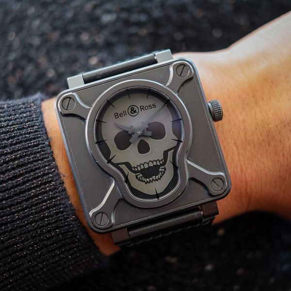 FSOT- Bell & Ross Airborne Skull & Crossbones Limited to 500PCS ...