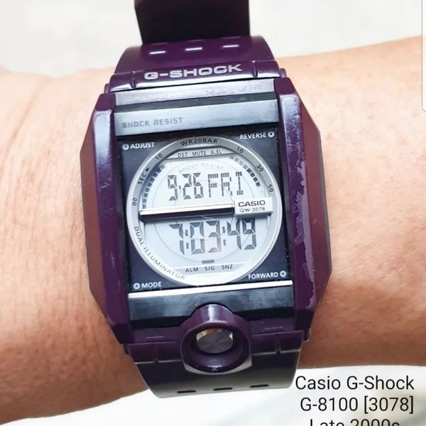 Rare Casio G-Shock G-8100 Digital Watch | WatchCharts Marketplace