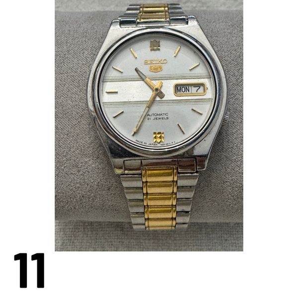 Seiko Mens Watch with clear back Serial Number 7S26-0490 AS IS for ...